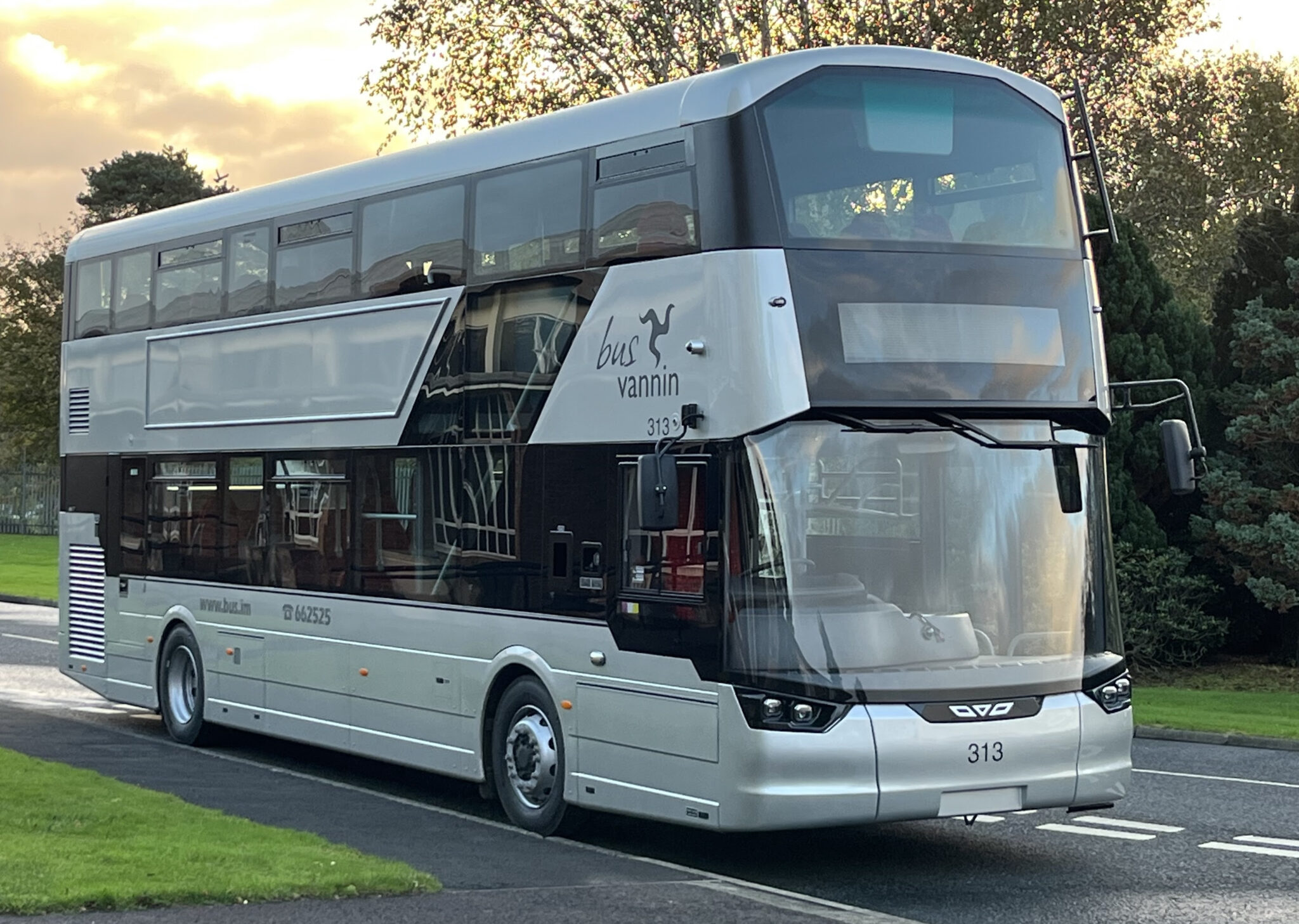 First Wrightbus Next Gen Buses in Service on the Isle of Man ...